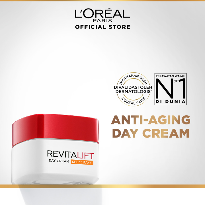 L'Oreal Paris Revitalift Day Cream SPF 35 / PA++ Skin Care - 50ml ...