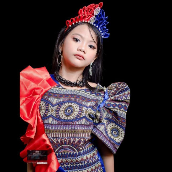 Crown headband/headpiece Philippine flag color inspired ALAB NG PUSO ...