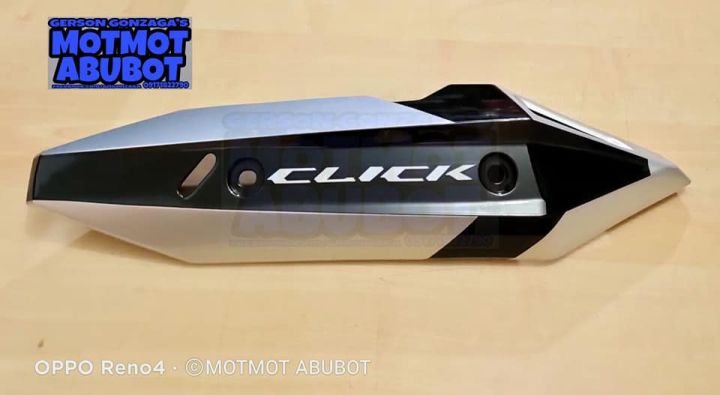 Honda Click V2 V3 Heat Guard Silver | Lazada PH