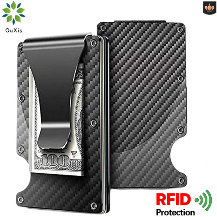 QuXis Anti-RFID Hot Carbon Fiber Credit Card Holder Wallet การออกแบบ ...