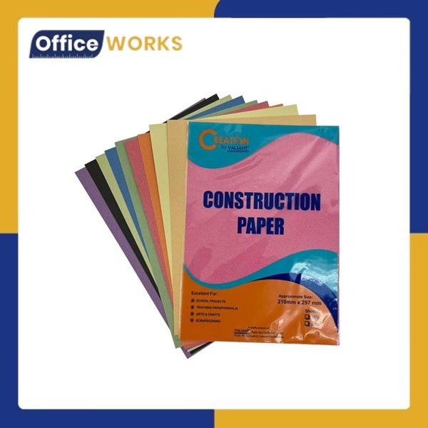 Construction Paper 10's / 20's sold per packs A4 | Lazada PH