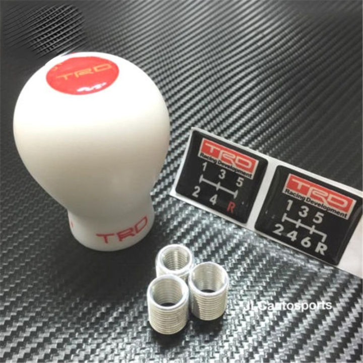 HYS TRD Duracon 5/6 Speed Gear Shift Knob For Toyota 4Runner Yaris ...