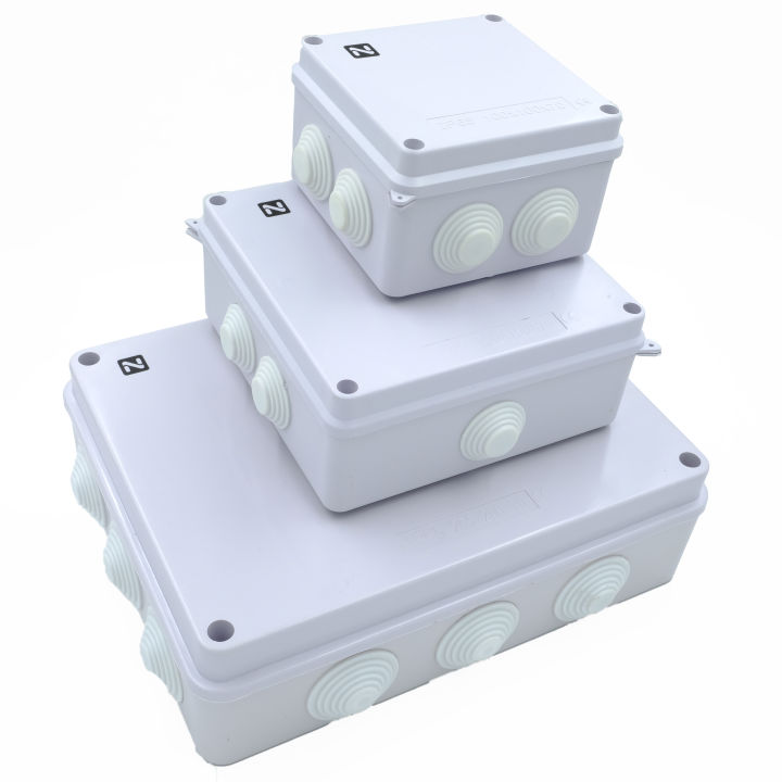 Nextline IP65 IP55 IP44 Junction Box for CCTV PVC Hard Plastic 80x50mm ...