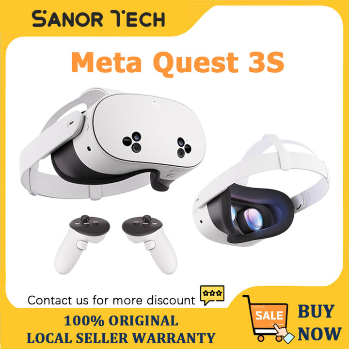 Meta Quest 3S Advanced All-In-One Virtual Reality VR Headset/Meta Quest ...
