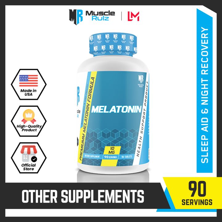 Muscle Rulz Melatonin 10mg 90 Tablets | Lazada PH