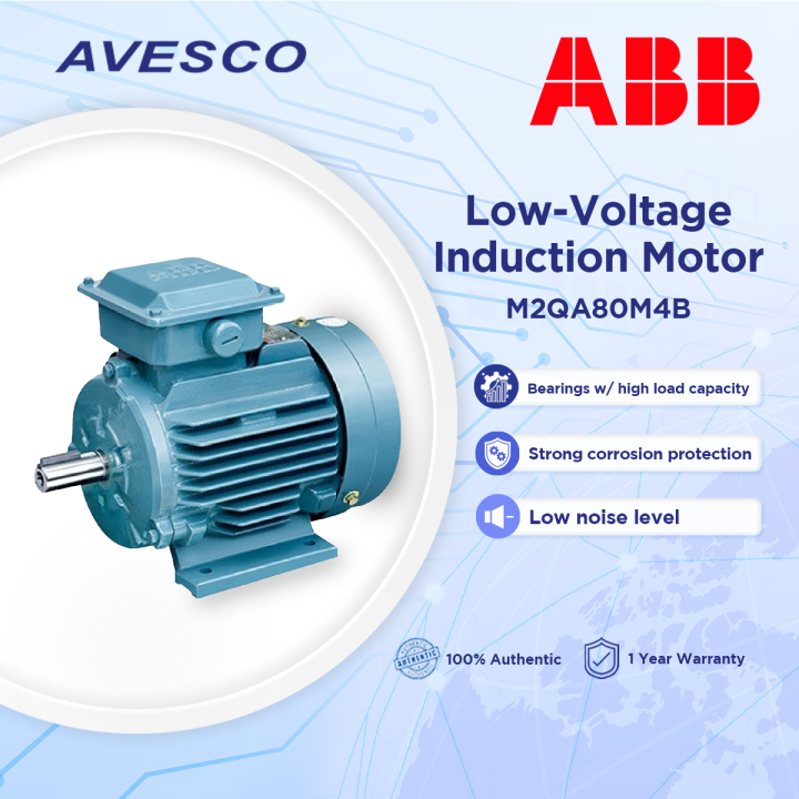 ABB | Low-voltage Induction Motor | M2QA80M4B | Three-phase Class | F ...