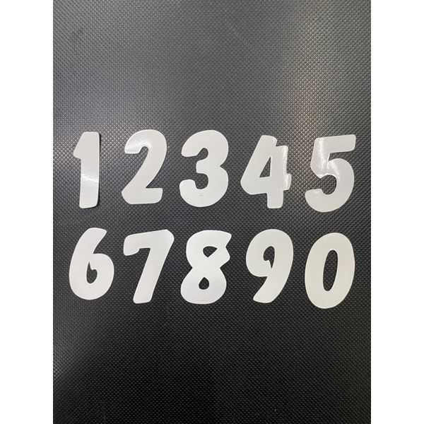 License Plate Fancy Sticker Number Plate | Lazada