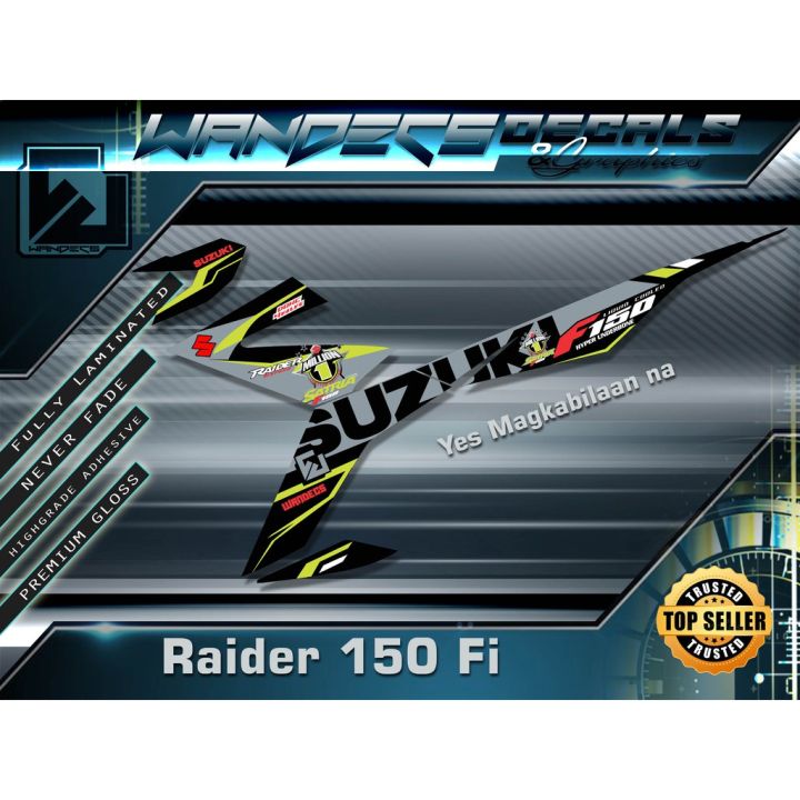 Raider 150 Fi Decals 1 Million Limited Edition | Lazada PH