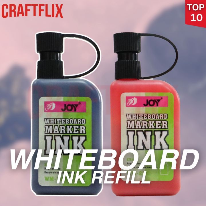 Art wub. JOY whiteboard marker ink refill 25ml, High quality black ...