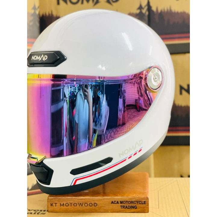 NOMAD CAMINO Fullface Single Visor Helmet (FREE CLEAR VISOR) | Lazada PH