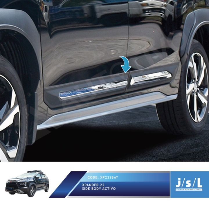 List Body Pintu Samping Mobil Mitsubishi Xpander 2022 Side Body Molding ...