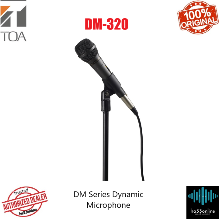 TOA DM320 Dynamic Microphone | Lazada
