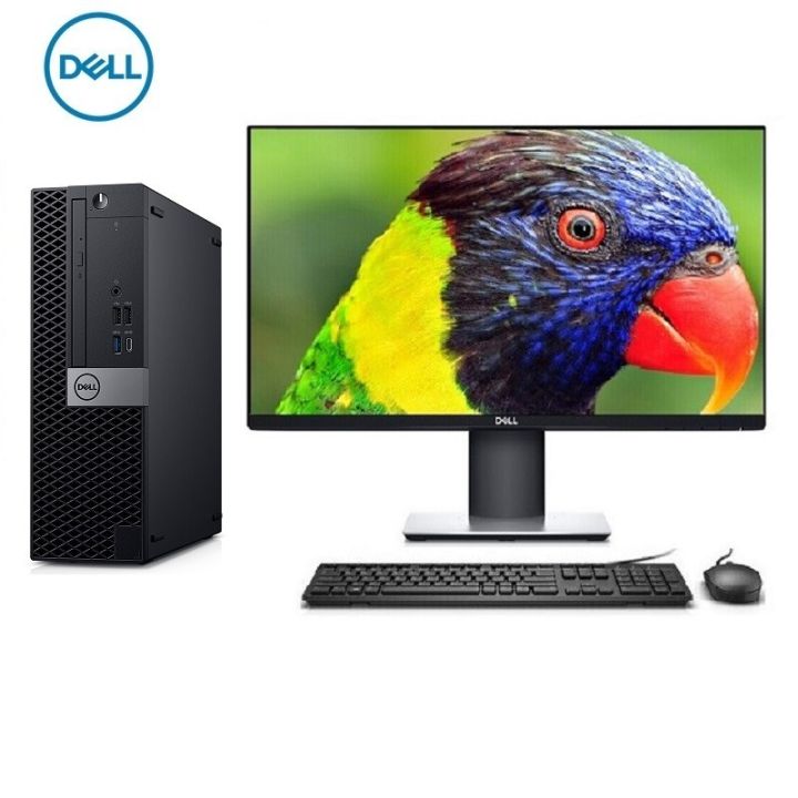 Dell Dell desktop computer set i7 eat chicken desktop office host with ...