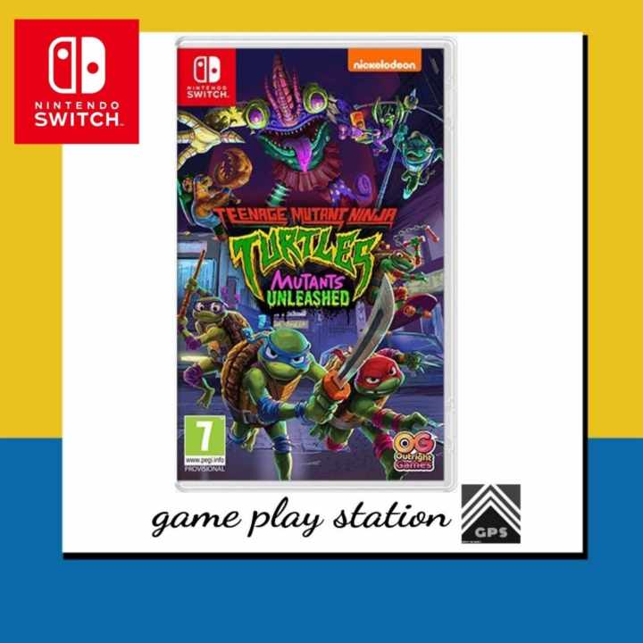 pre order nintendo switch teenage mutant ninja turtles mutants ...