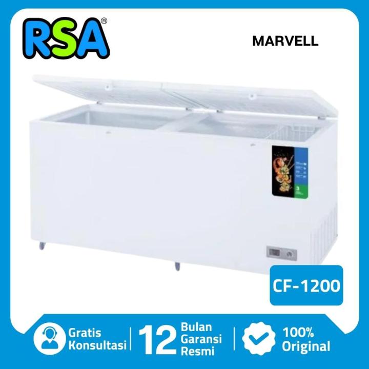 RSA CF 1200 / CF-1200 KULKAS BOX CHEST FREEZER 1050 LITER ORIGINAL ...