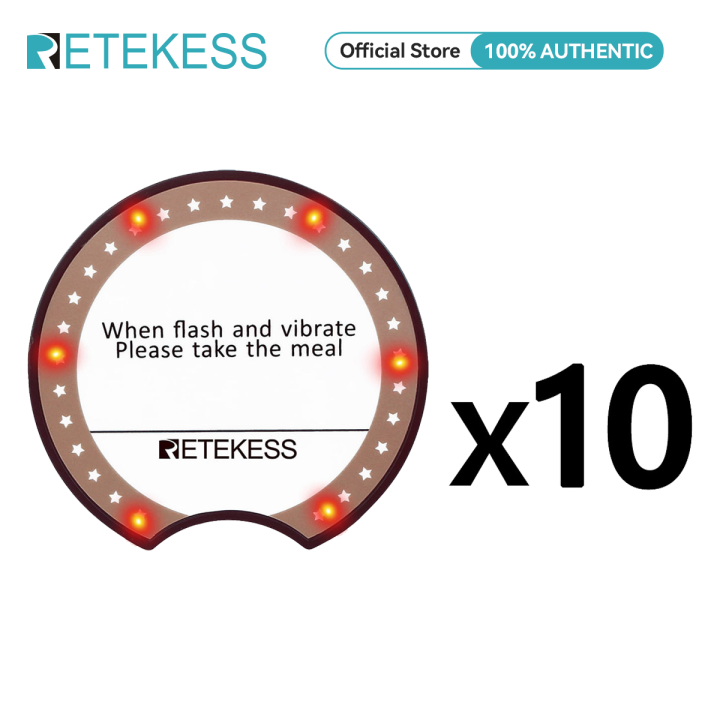 Retekess TD162 Restaurant Pager Table Buzzers for Restaurants Server ...