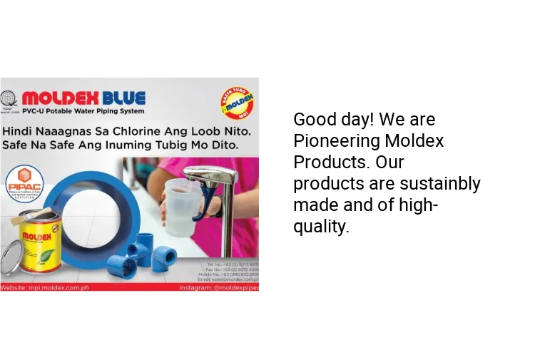 MOLDEX BLUE Elbow Fittings 90 degrees (set of 3) | Lazada PH