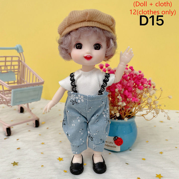 WenRan ใหม่17เซนติเมตรมินิสาวตุ๊กตาทารกที่มี13ที่สามารถเคลื่อนย้ายร่วม ...