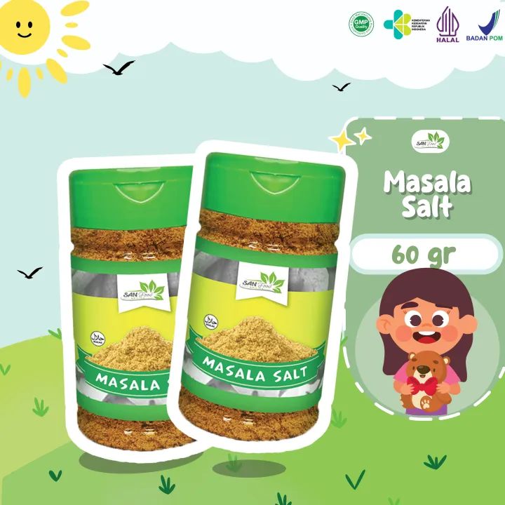 Sanfood Garam Masala 60gr Seasoning Natural Rempah- Rempah Bumbu Khas ...