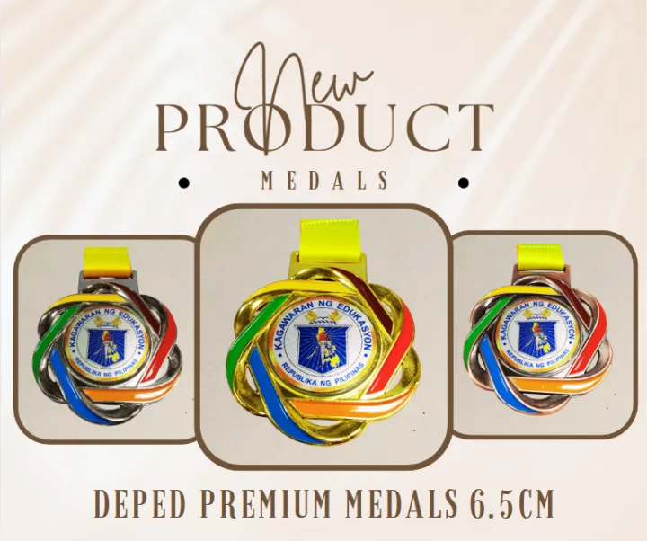 PREMIUM LACE ACADEMIC MEDAL 6.5CM | Lazada PH