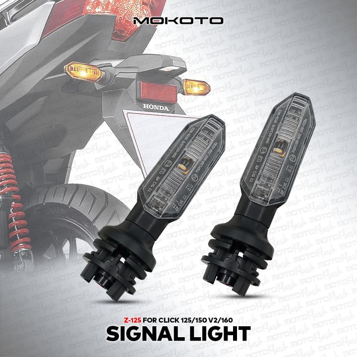 MOKOTO CLICK V2 CLICK V3 CLICK 160 SIGNAL LIGHT LED TURN HAZARD ...