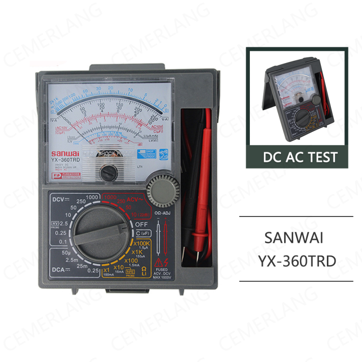 SANWAI YX-360TRD Multimeter Multitester Analog Meter Fuse Diode ...