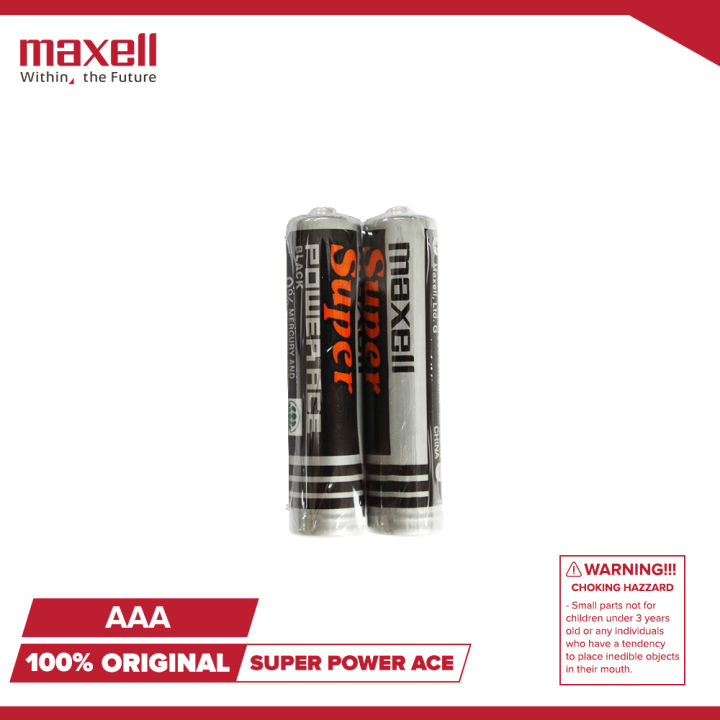 Maxell Super Power Ace AAA Pack of 2 | Lazada PH