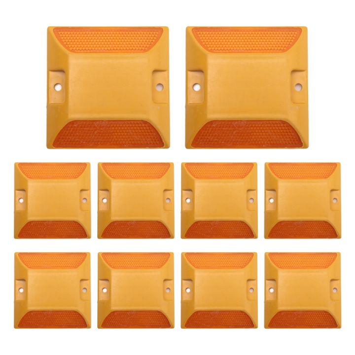 Road Reflective Marker , Double Side Reflective Pavement Marker Plastic ...