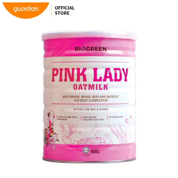 Biogreen Pink Lady Oatmilk 800g | Lazada