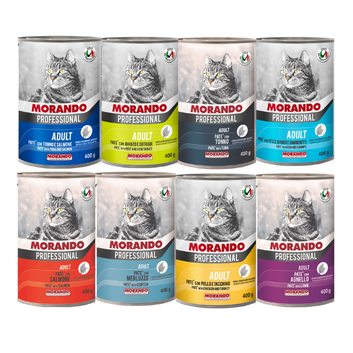 MORANDO Professional Pate Cat Wet Food / Cat Can Food 400g | Lazada