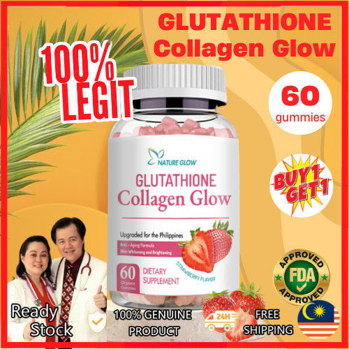 Ready NATURE GLOW Glutathione Collagen Glow Original Anti-Aging ...