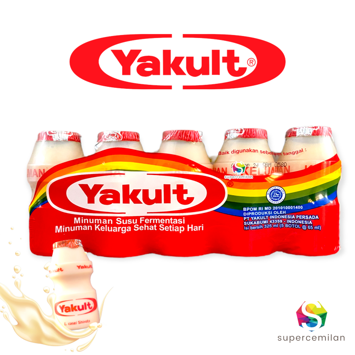 Yakult Minuman Keluarga Sehat Dengan Probiotik isi 5 Botol | Susu ...