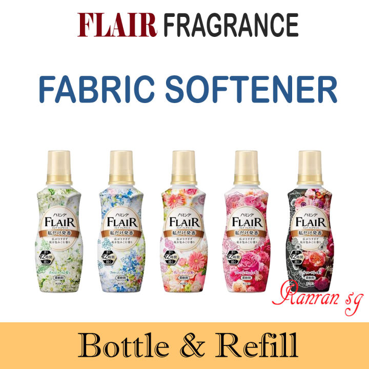 Kao Flair Fragrance Fabric Softener / Fabric Conditioner 520ml Refill ...