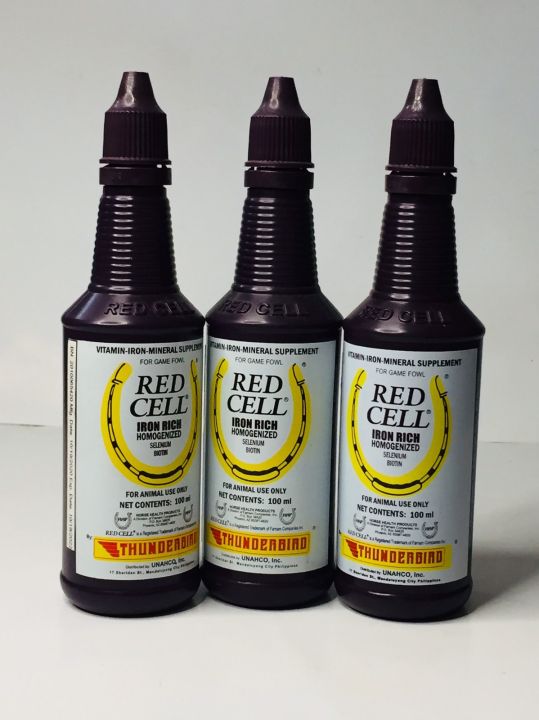 [CL REYES AGRIVET] RED CELL IRON 100ml RICH FOR GAMEFOWL ROOSTER / PARA ...