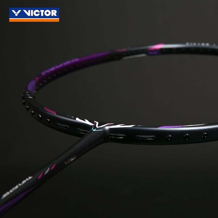 【motion】 Badminton Racket Victor THRUSTER RYUGA And RYUGAII TK-RYUGA ...