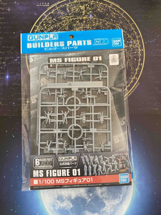 GUNPLA BUILDER PARTS HD MS FIGURE 01 GUNDAM 1/100 | Lazada.co.th