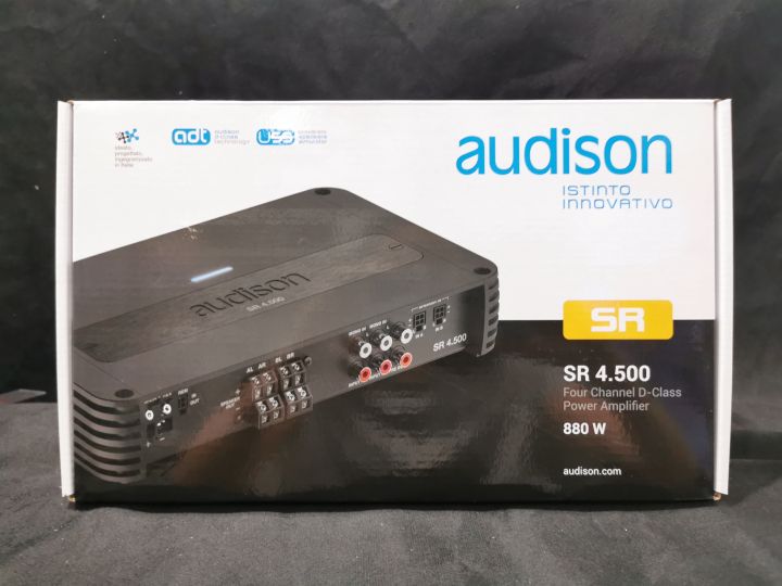 Audison SR 4.500 (4 Channel Amplifier) | Lazada PH