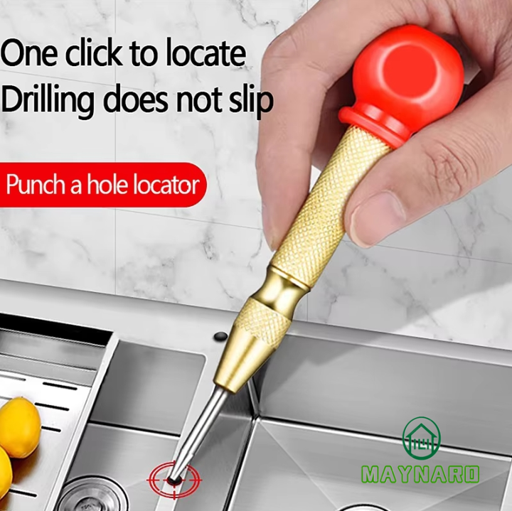 Automatic Center Punch Woodworker Metal Firing Pin Puncher Steel ...