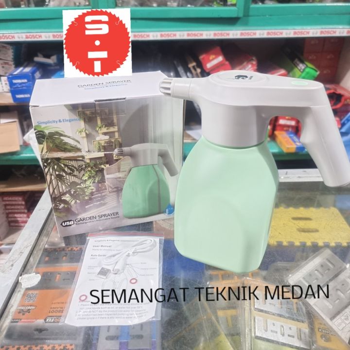 CORDLESS SEMPROTAN AIR SIRAM TAMAN BUNGA TANAMAN SPRAY BATERAI SALTBOX ...