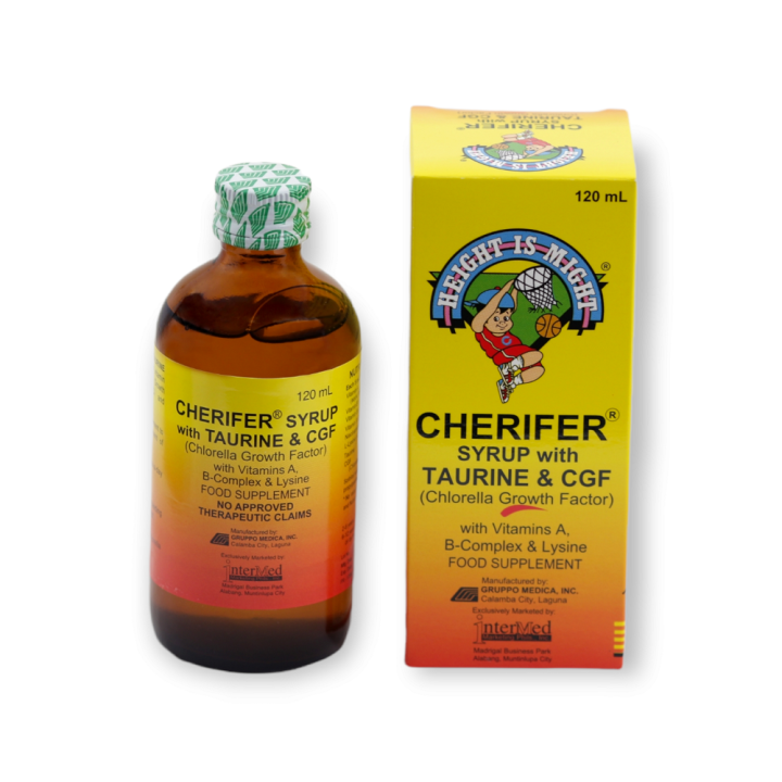 Cherifer Vitamins A and B-complex and Lysine CGF and Taurine Syrup ...