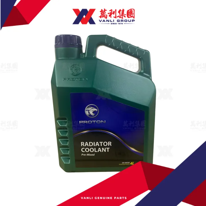 Proton Radiator Coolant 4L for New Saga VVT Iriz Persona Exora Preve ...