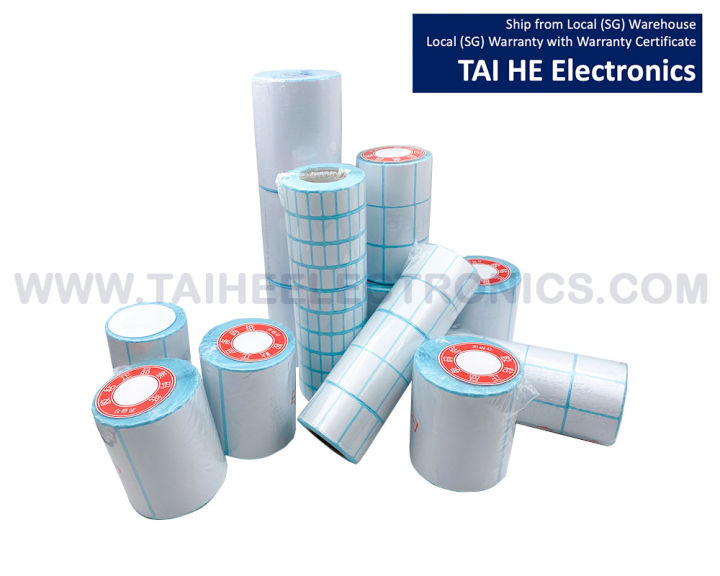 Waterproof Thermal Label Sticker Paper Customized Size as requirement ...