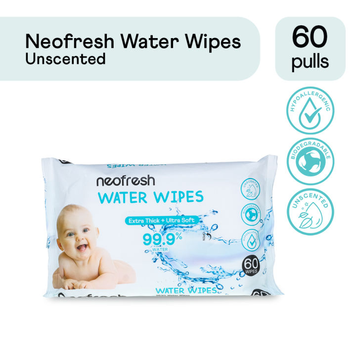 Neofresh Baby Water Wipes / Baby Wipes 30pcs / 60pcs | Lazada PH