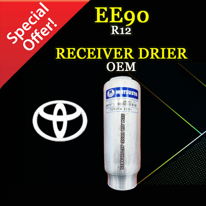TOYOTA EE90 R12 OEM NEW RECEIVER DRIER (CAR AIRCOND SYSTEM) FILTER ...