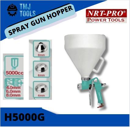 Spray Gun Hopper NRT Pro H5000G Texture Spraygun Cat Tembok Dinding ...