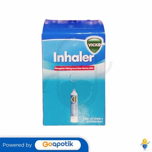 Vicks Inhaler 0.5 Ml Box 6 Tabung | Lazada Indonesia