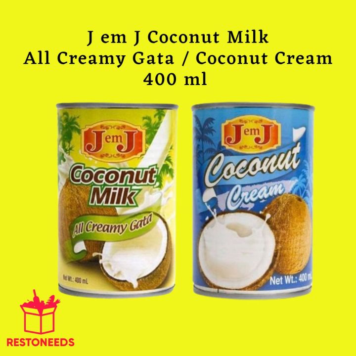 J em J Coconut Milk All Creamy Gata 400 ml | Lazada PH
