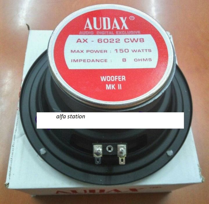 SPEAKER SUBWOOFER 6 INCH AUDAX AX-6022 150 WATT ORIGINAL | Lazada Indonesia