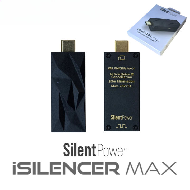 iFi SilentPower ISILENCER MAX USB Ground Loop Cut-Off And Clean Power ...