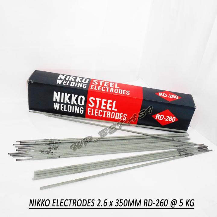 1 Box 5kg Kawat Las Listrik Elekroda Nikko Welding Electrodes RD-260 2 ...